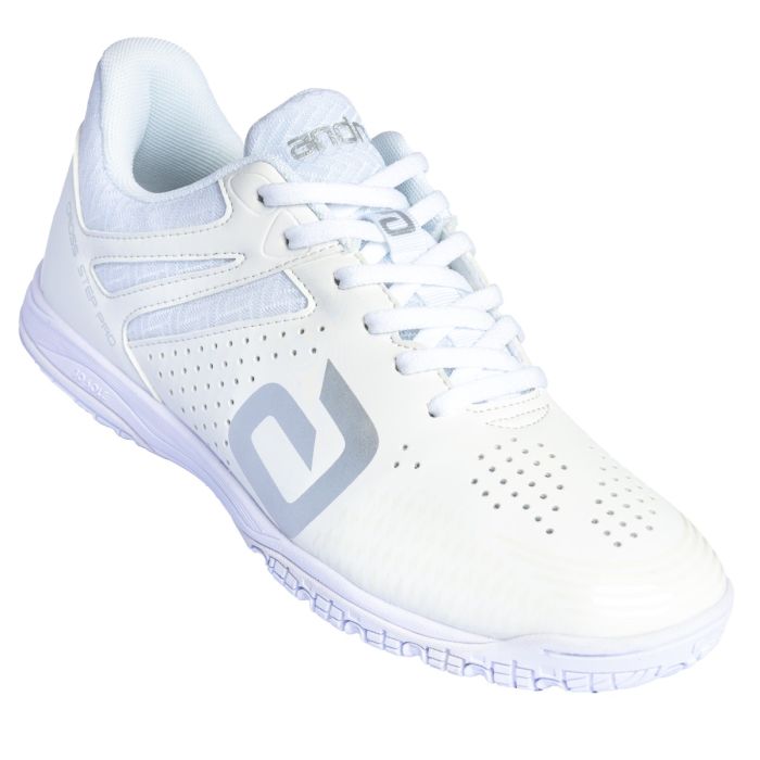 Andro shoes Cross Step Pro white & Silver